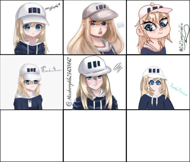 Different art styles collab - ibisPaint