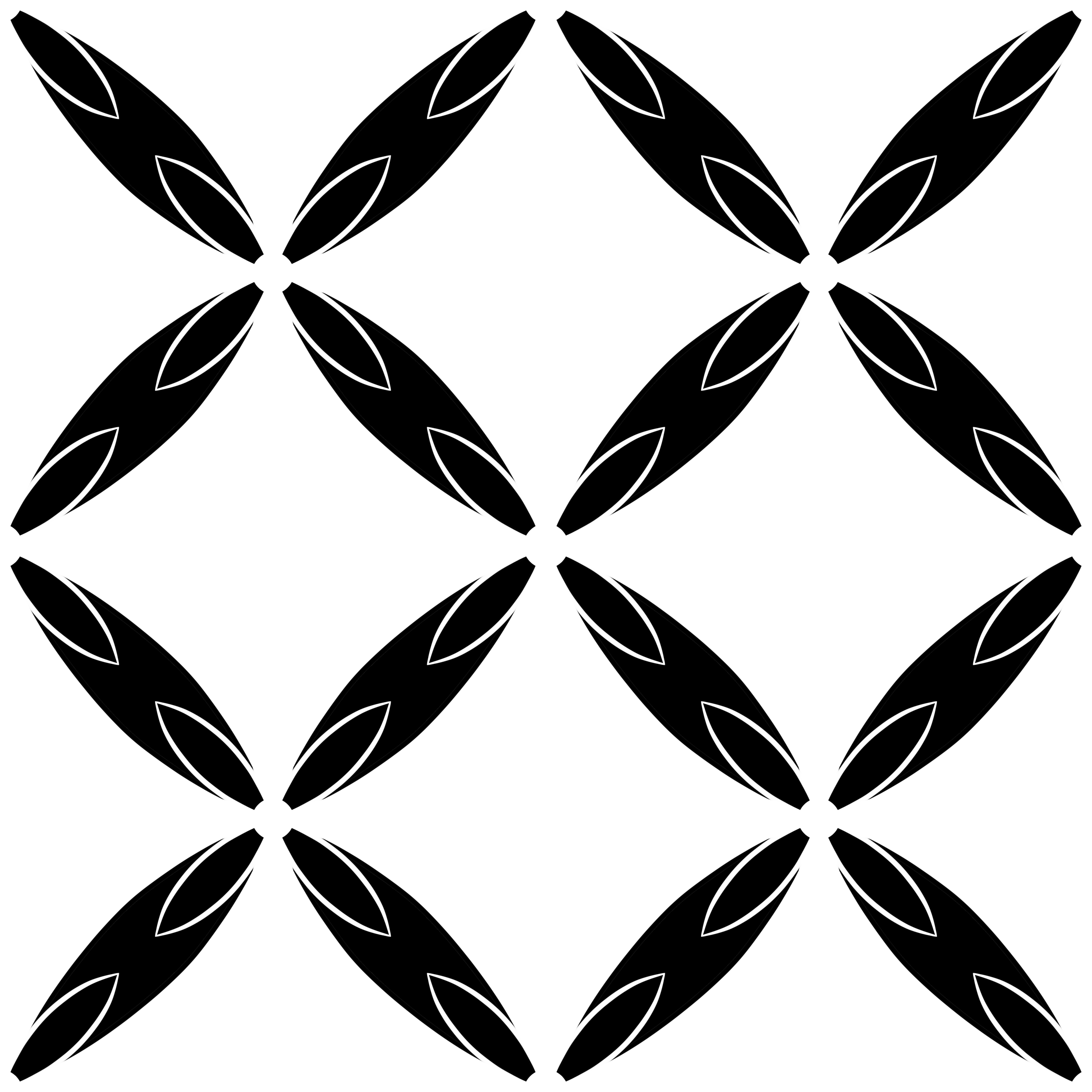 Tradicional pattern _ black4 - ibisPaint