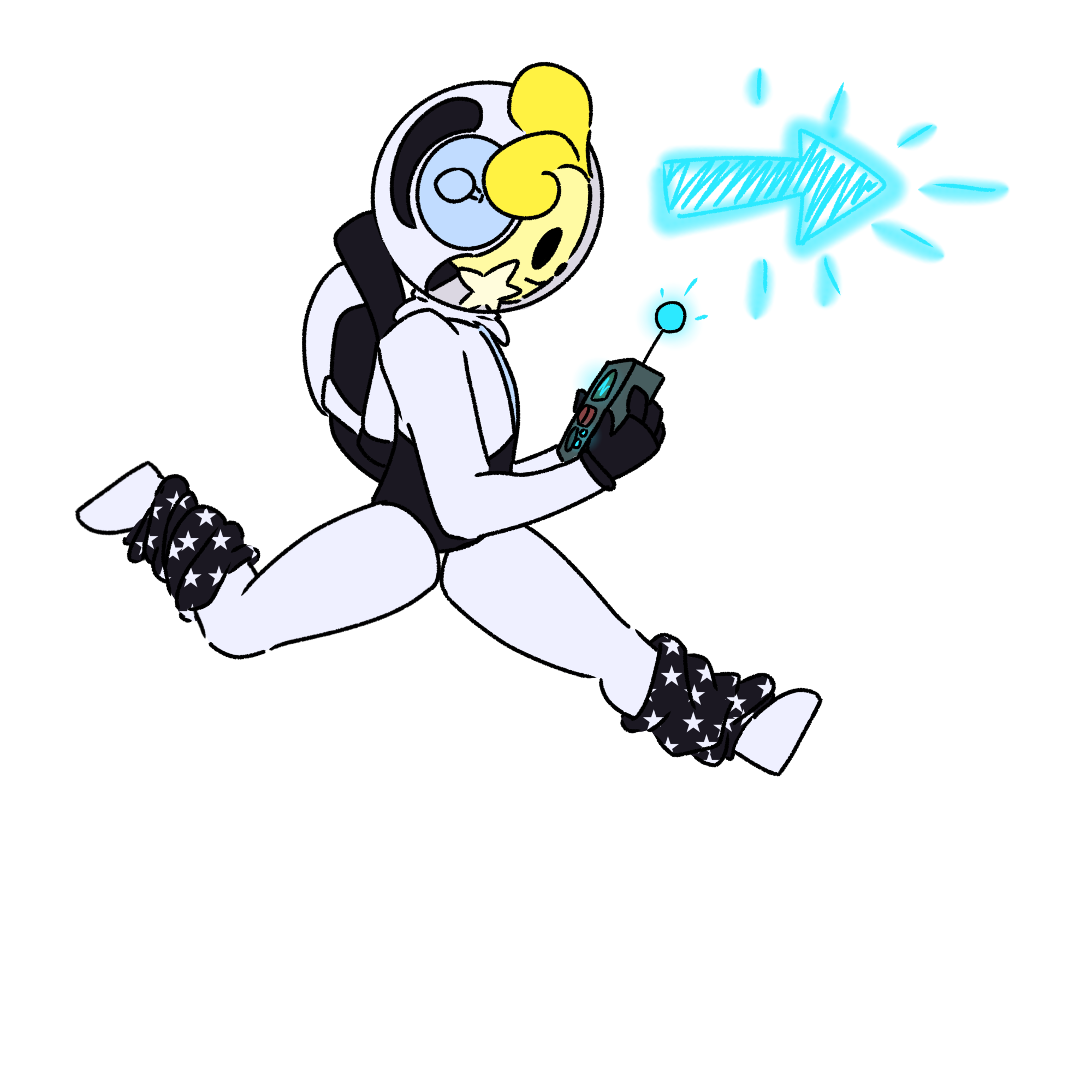 Searching for treasure - ibisPaint