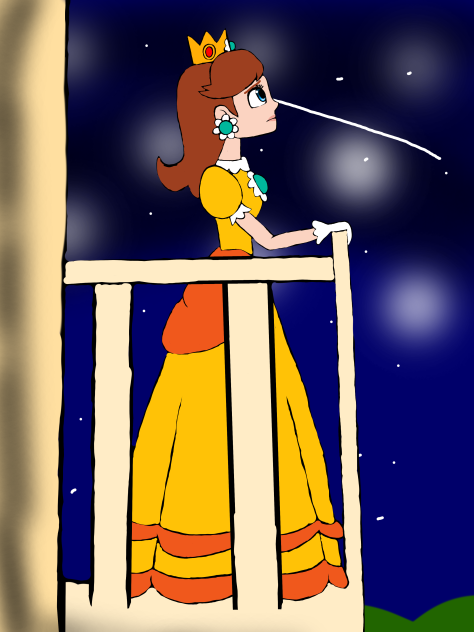 Super Mario movie Princess Daisy - ibisPaint