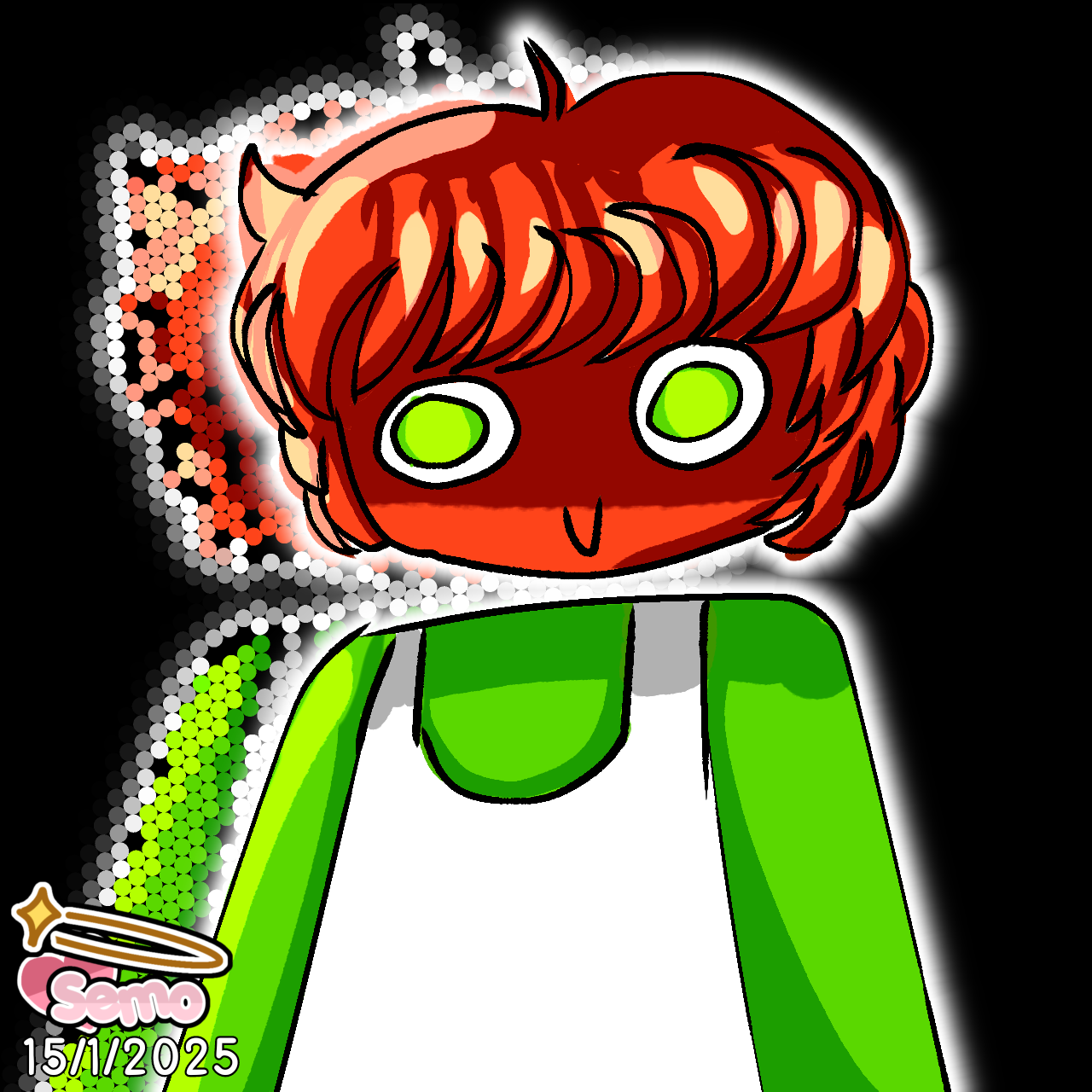 𝐀𝐧𝐝𝐲 𝐓𝐡𝐞 𝐀𝐩𝐩𝐥𝐞 - ibisPaint