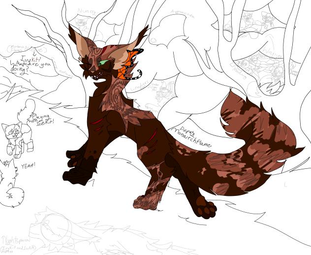 ForestClan WIP - ibisPaint