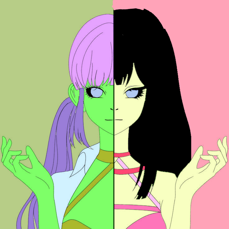 evil side vs good side - ibisPaint