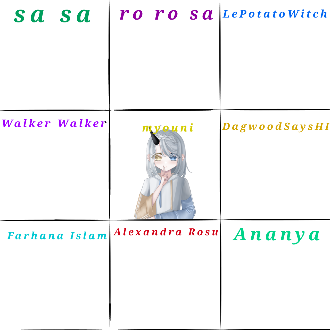 Ragad’s fav artists collab - ibisPaint