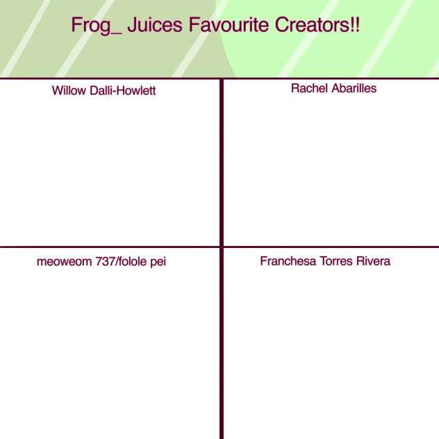 Favourite Creators Collab - ibisPaint