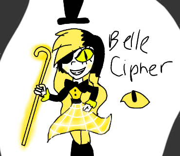 girl version of bill cipher - ibisPaint