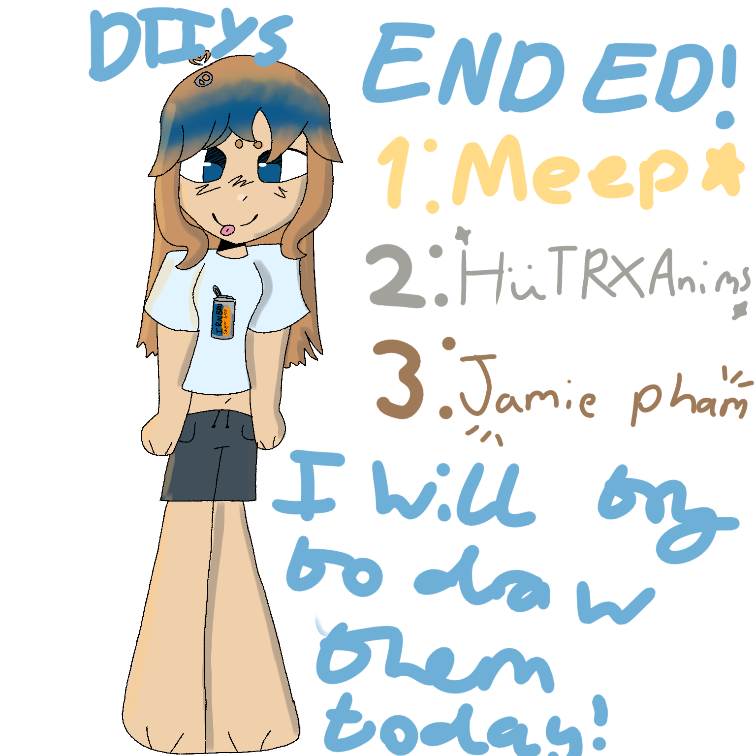 DTIYS ENDED + WINNERS! - ibisPaint