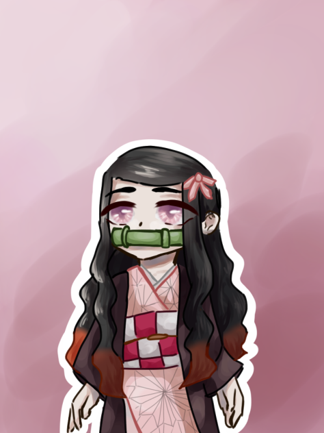 Nezuko gacha life - ibisPaint