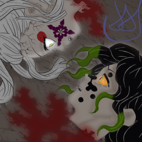 Daki gyutaro death - ibisPaint