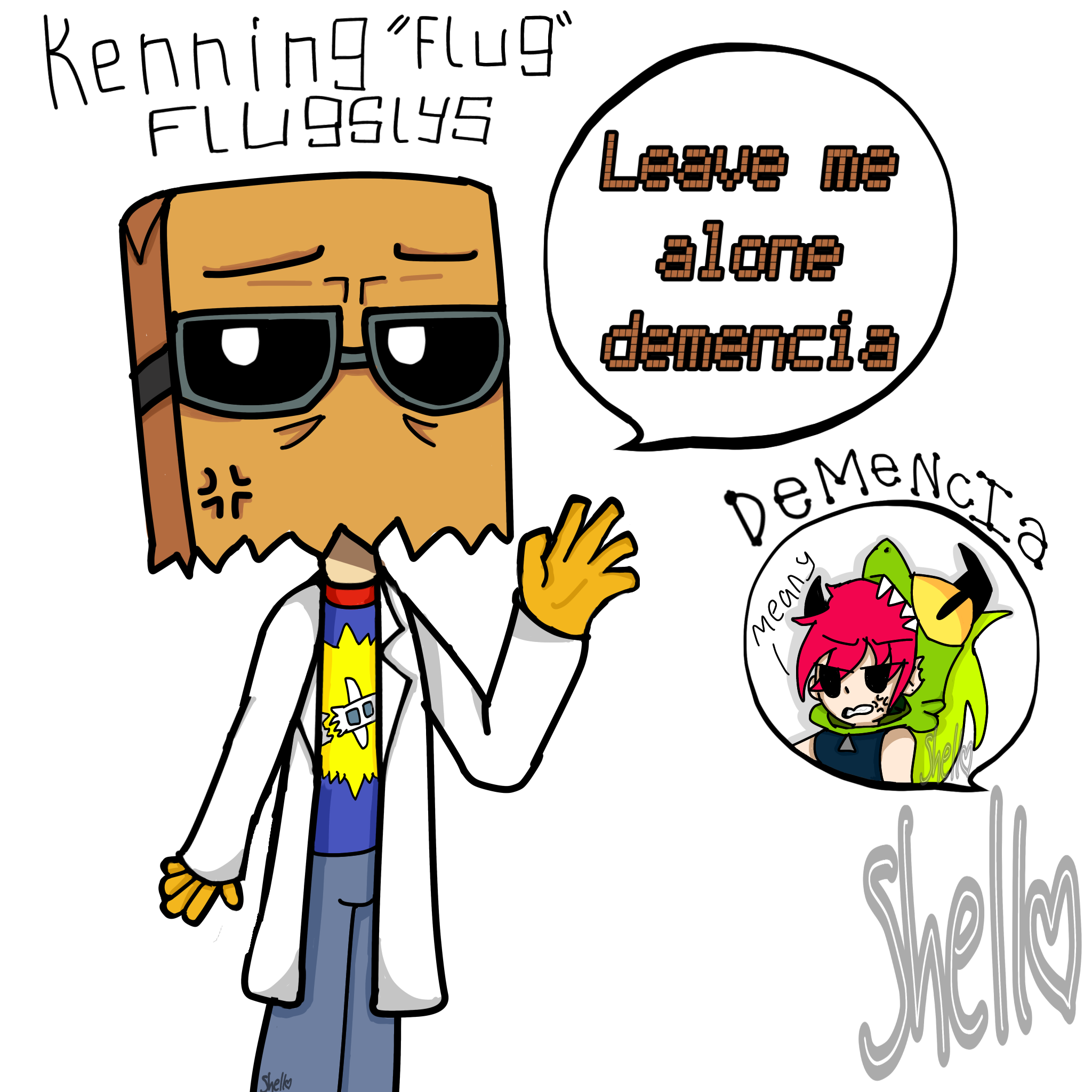 Dr Flug and Demencia! - ibisPaint