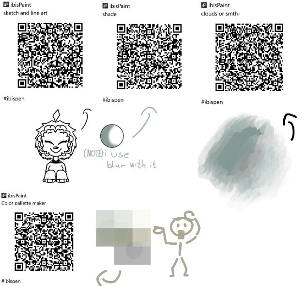 my brushes - ibisPaint