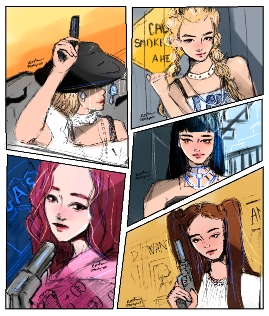 ITZY - NOT SHY FANART COMIC - ibisPaint