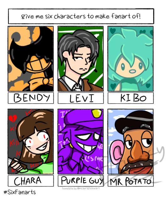 6 fanarts - ibisPaint