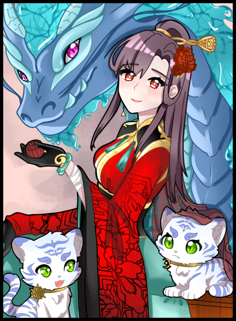 moon cakes for sale - ibisPaint