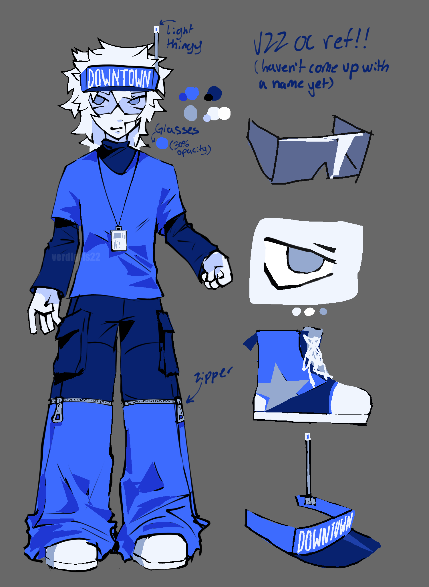 blue dude - ibisPaint