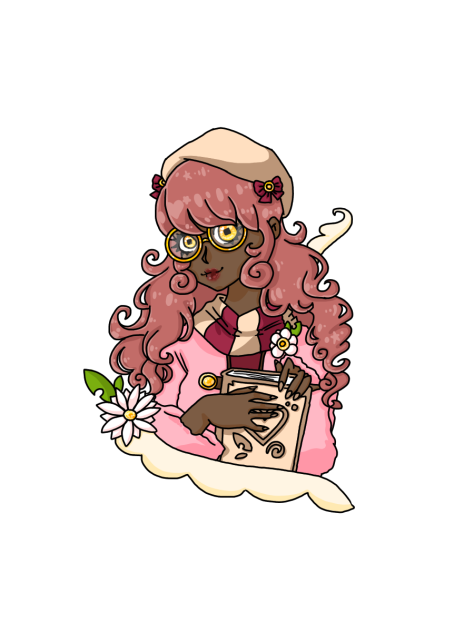 Beatrice, The Wooden Bookworm - ibisPaint