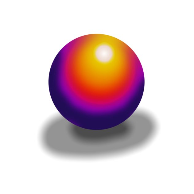 a trick from tiktok to draw a real ball - ibisPaint