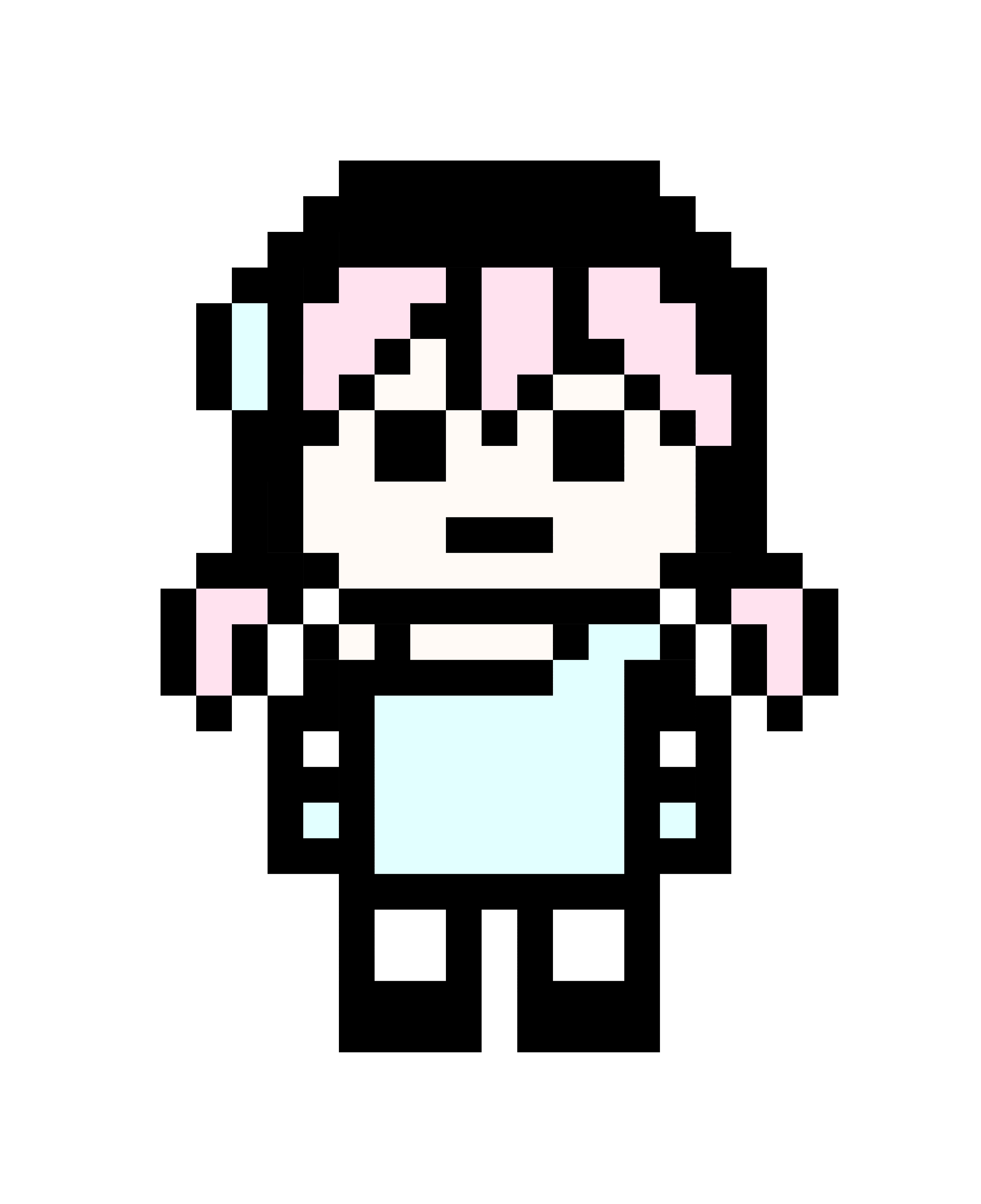 Danganronpa oc, 8 bit sprite - ibisPaint