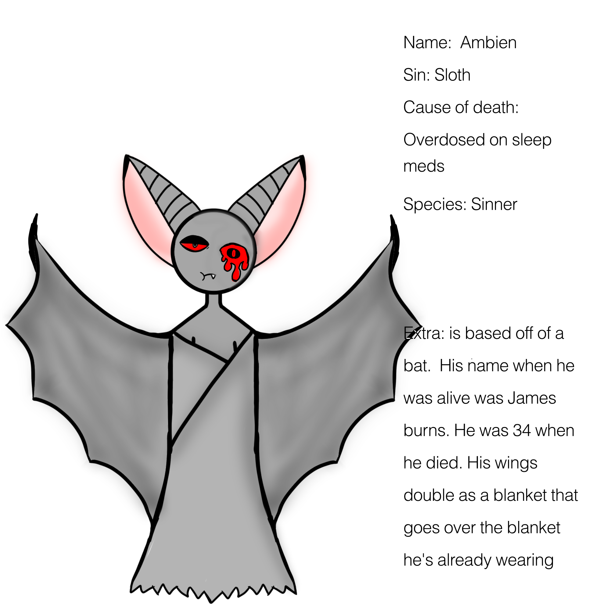 My Hell of a boss oc Ambien - ibisPaint