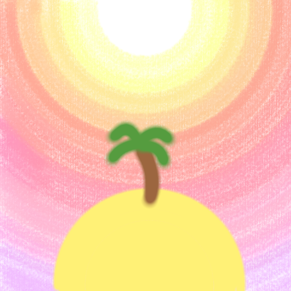Summer in the evening - ibisPaint