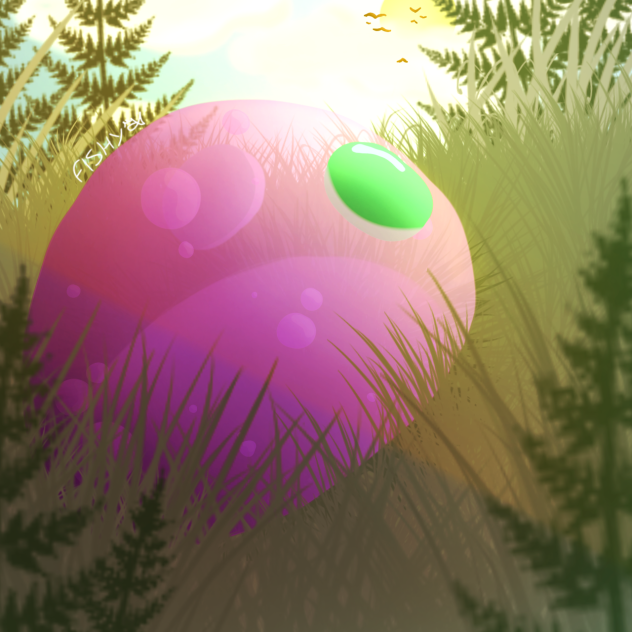 Slime redraw - ibisPaint