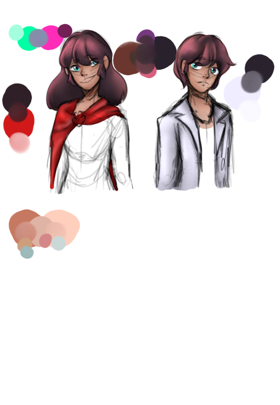 esmeralda y mayictor - ibisPaint