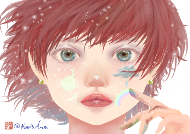 Face paint. - ibisPaint