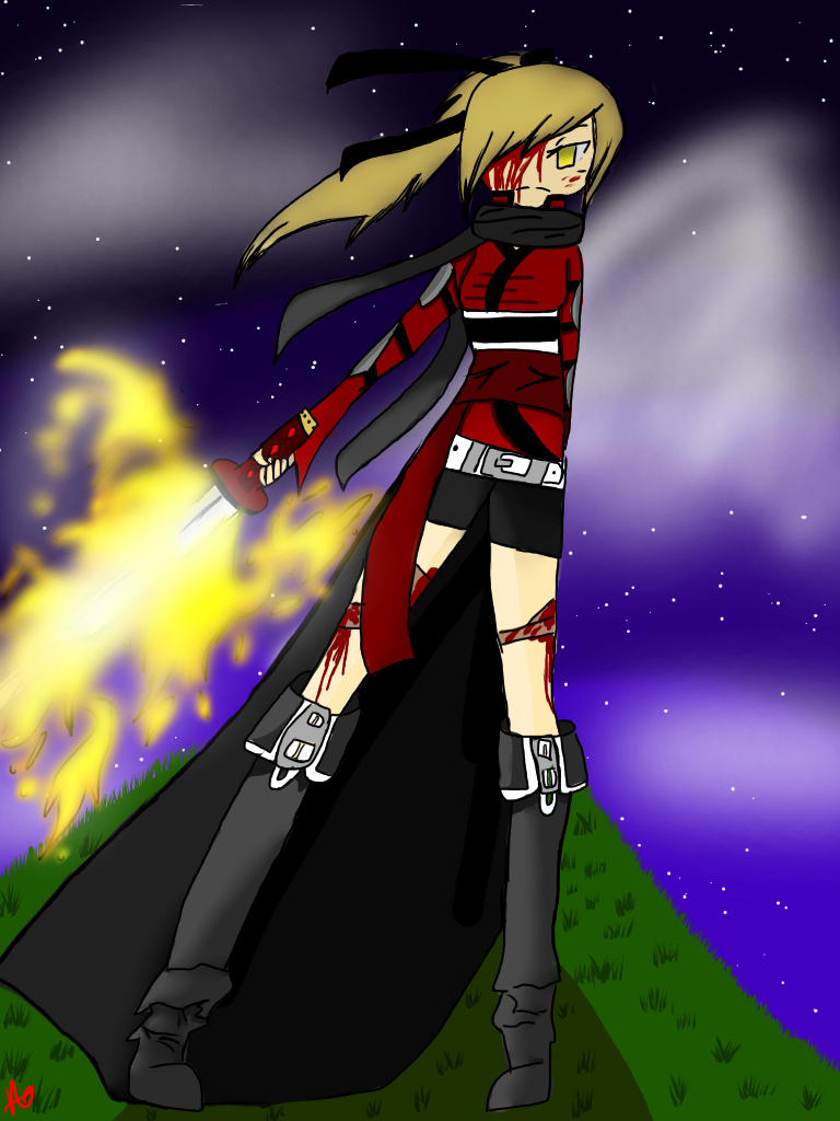 Fire of embers (speed paint) - ibisPaint