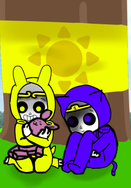 Past DreamTale Twins - ibisPaint