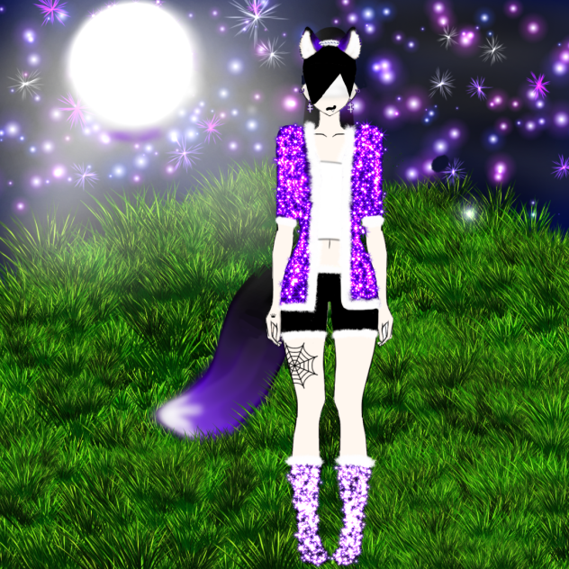 👑The Royal Dark Ultima 🖤💜👸 - ibisPaint