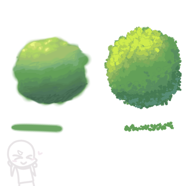 🏞🌞『bushes』 🌅💚 - ibisPaint