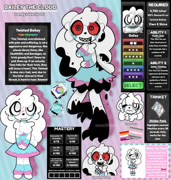 Bailey ~ my Dandy's World OC - ibisPaint