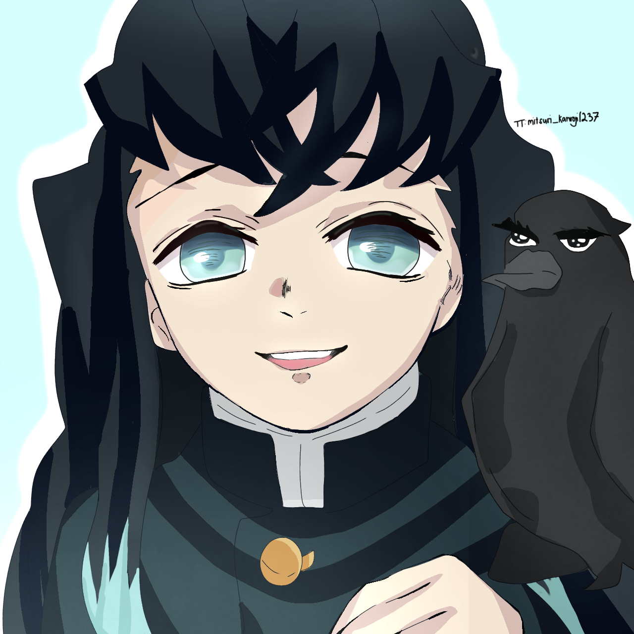 Muichiro Tokito♡ ( manga coloring ) - ibisPaint