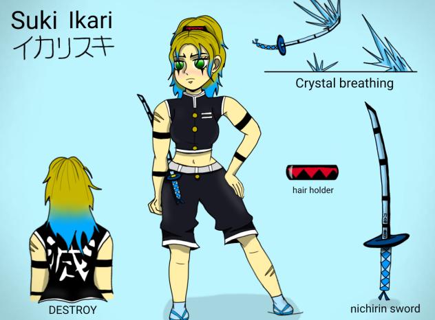 Suki ikari my demonslayer occ - ibisPaint