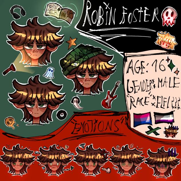 Robin Foster remake - ibisPaint