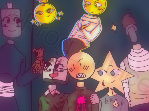 The Ghost Group! - ibisPaint