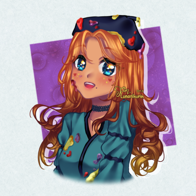 A_sketching_freak (bust up) - ibisPaint