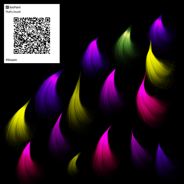 Fluffy brush - ibisPaint