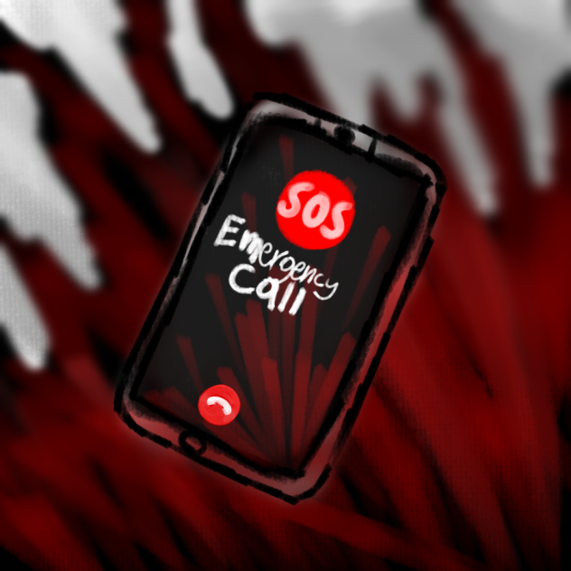 “End Call” - ibisPaint