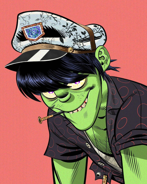 GORILLAZ (Murdoc) - ibisPaint