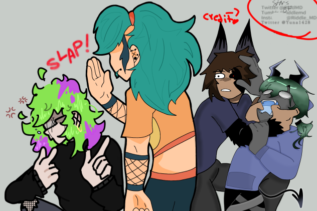 fake collab 9 - ibisPaint