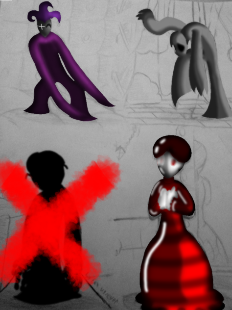 dolls and puppets - ibisPaint