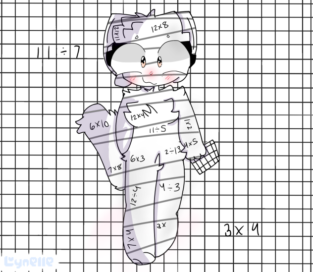 Graph paper oc (challenge) - ibisPaint