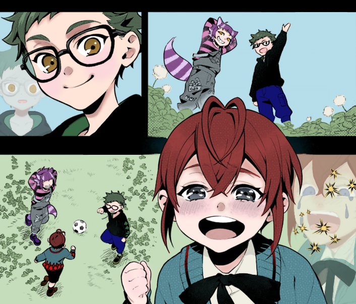 A colored TWST manga panel - ibisPaint