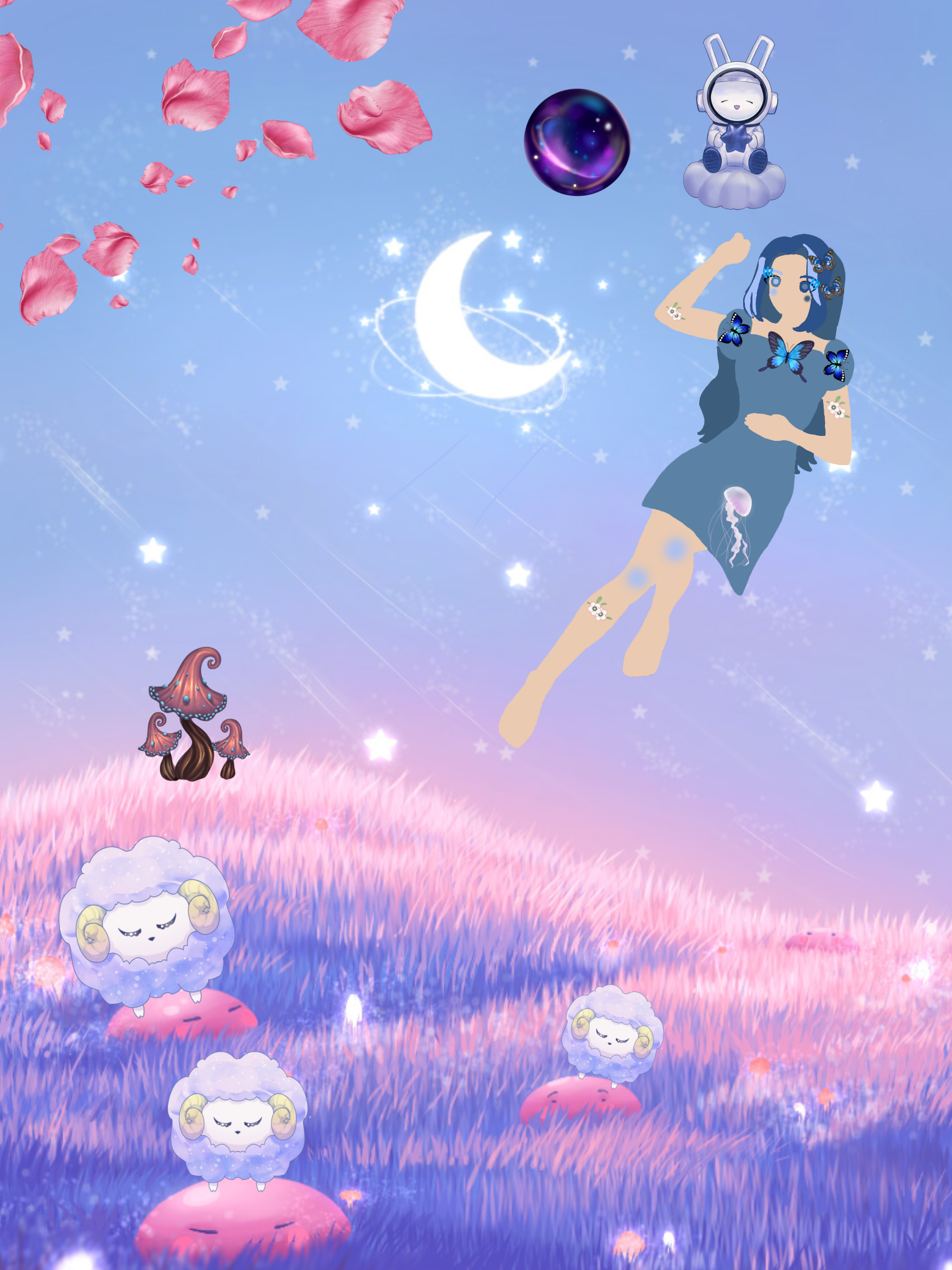 starry night Miku - ibisPaint