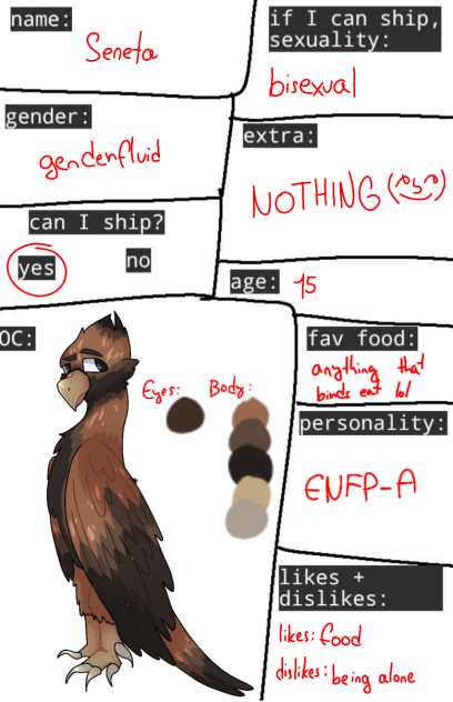 oc sheet for comic - ibisPaint