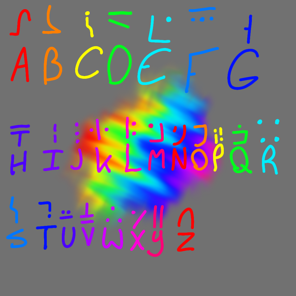 Enchanting table language - ibisPaint