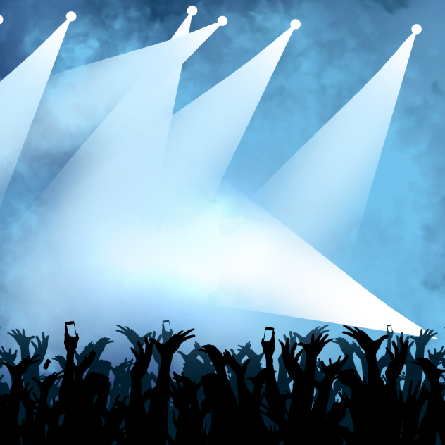 Cheering crowd background 2 - ibisPaint