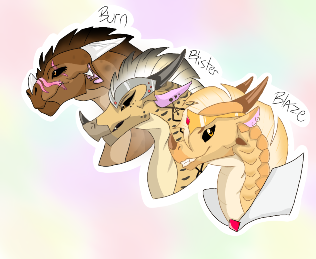 Blister, Blaze and burn (finished) - ibisPaint