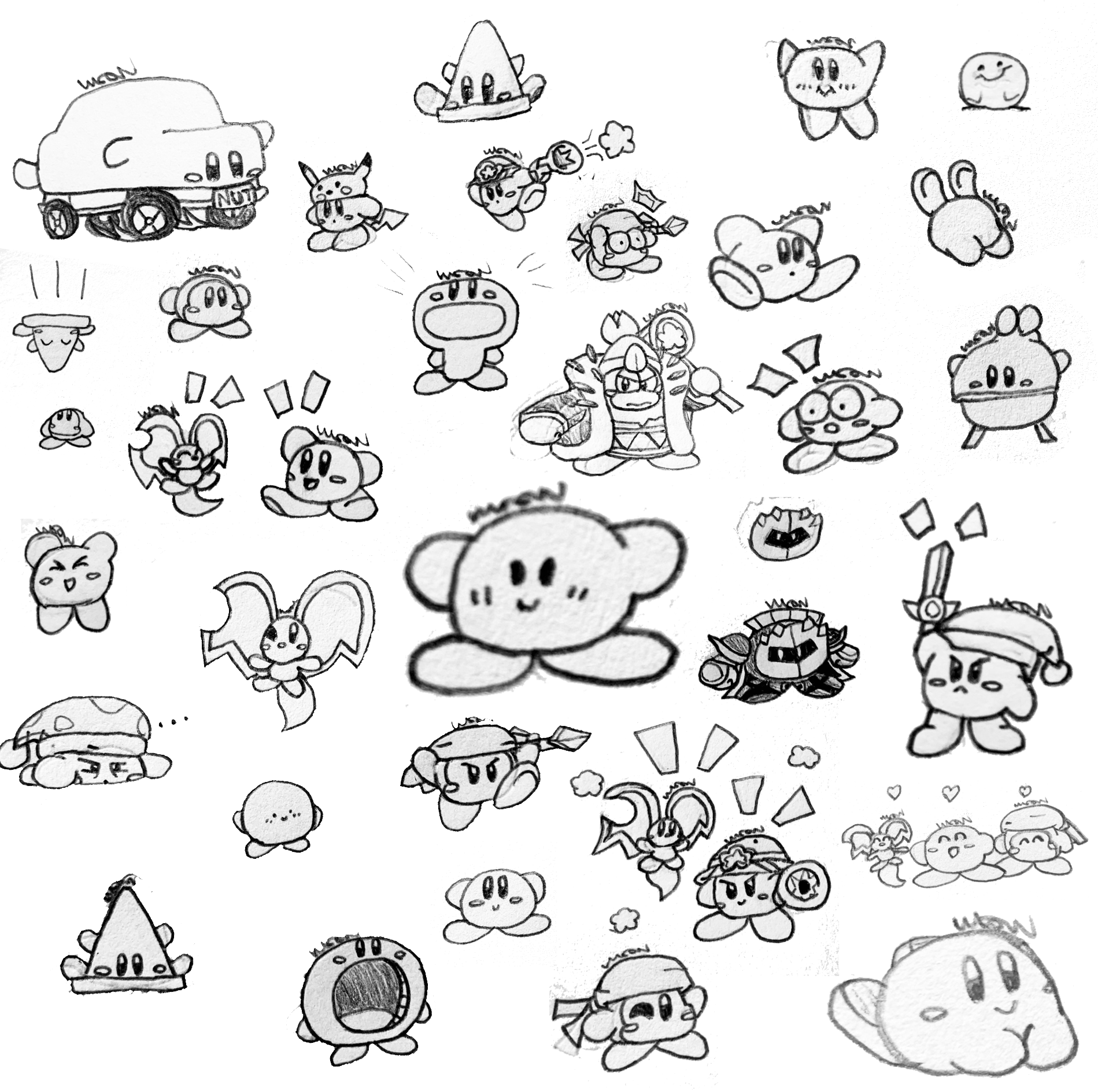 Kirby Doodle Dump - ibisPaint